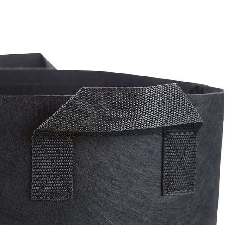 Eco-friendly planting bags of wool felt