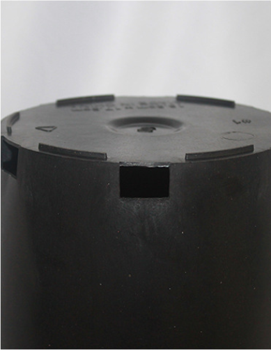 Single use small plastic nursery pots